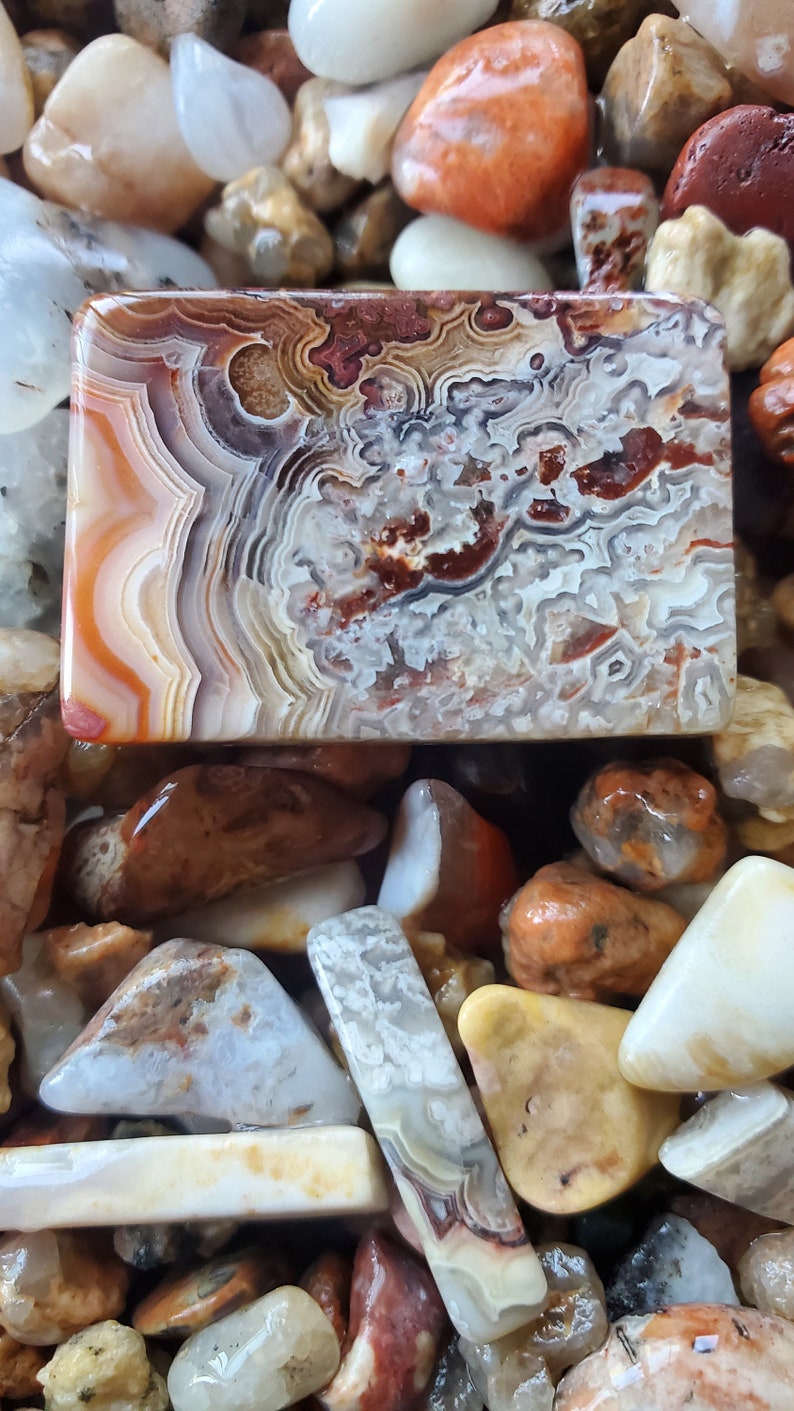 Laguna Crazy Lace Agate (tumbled Shapes) - Etsy