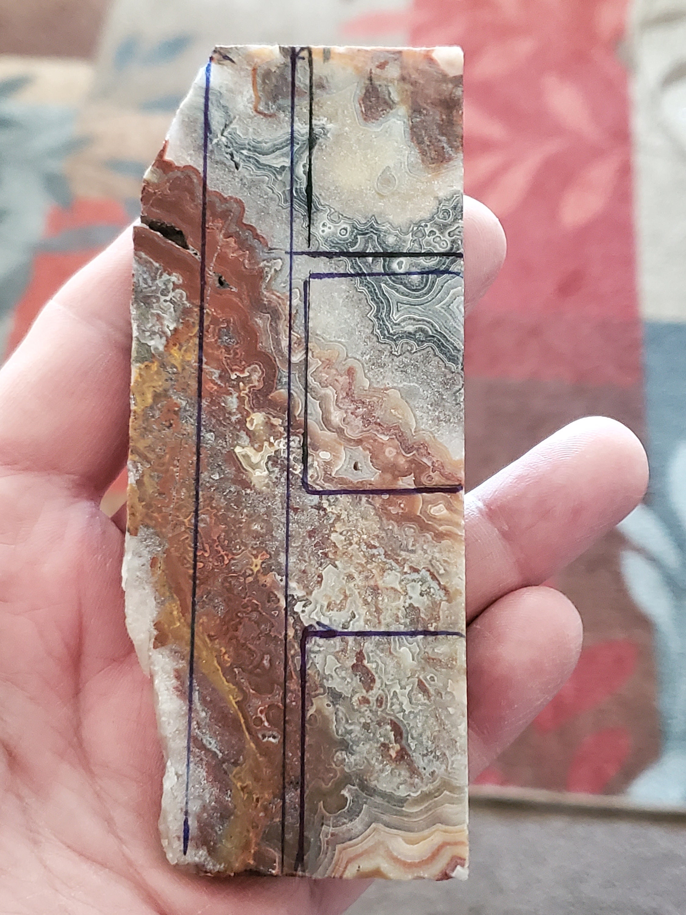 Laguna Crazy Lace Agate (tumbled Shapes) - Etsy