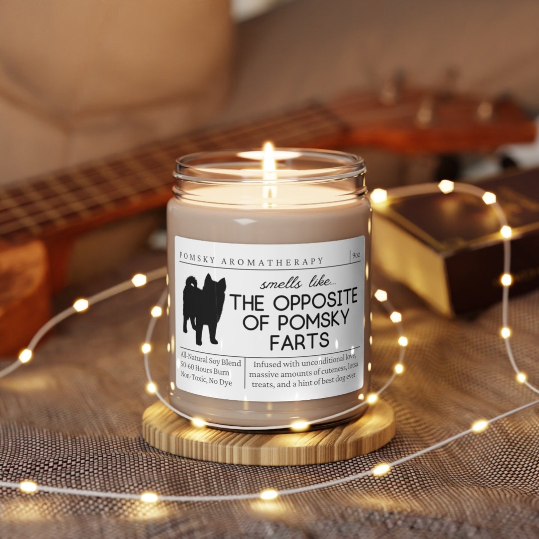Pomsky Gifts, Pomsky Mom, Funny Pomsky Gift, Pomsky Candle, Gift for ...