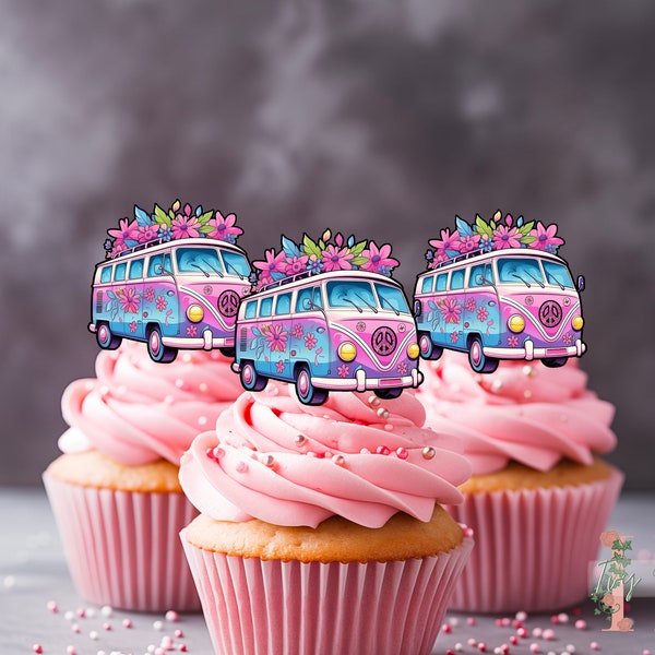 80s Cupcake Toppers - Etsy