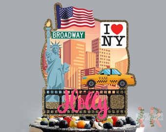 Statue of Liberty 100 Cake Topper - Etsy