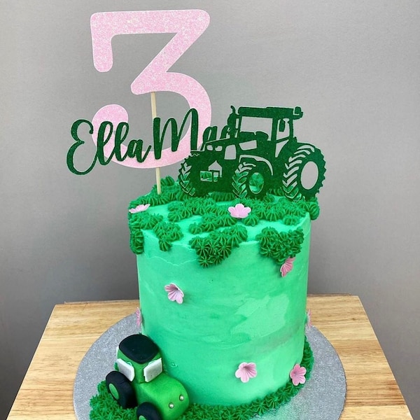Farm Cake Topper - Etsy