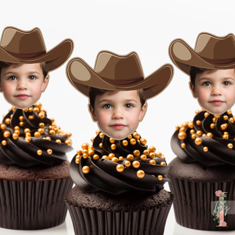 Cake topper vaquero - Etsy México