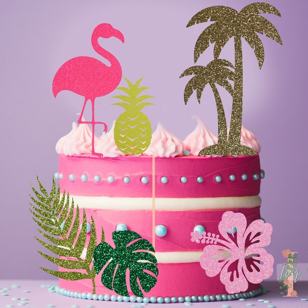 Flamingo Cake Topper - Etsy