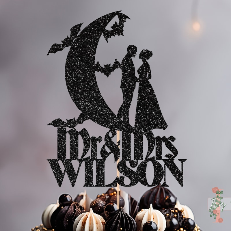 Goth Cake Topper - Etsy