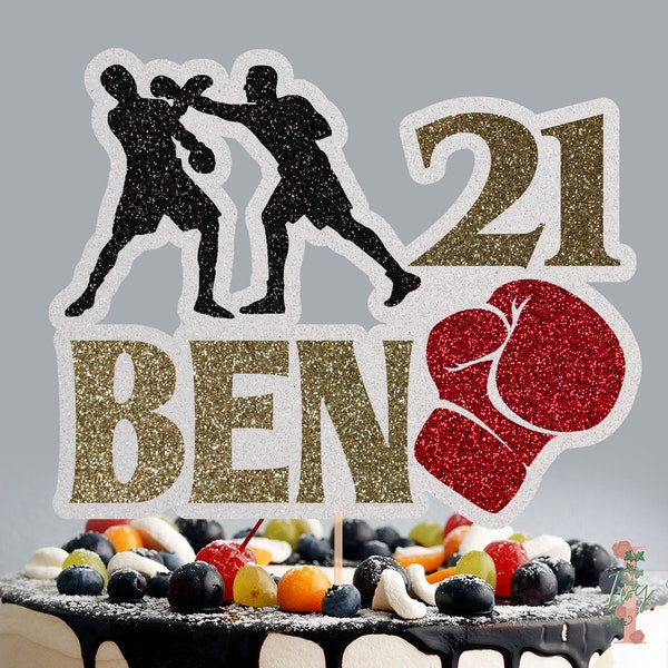 Boxing Ring Cake Topper - Etsy