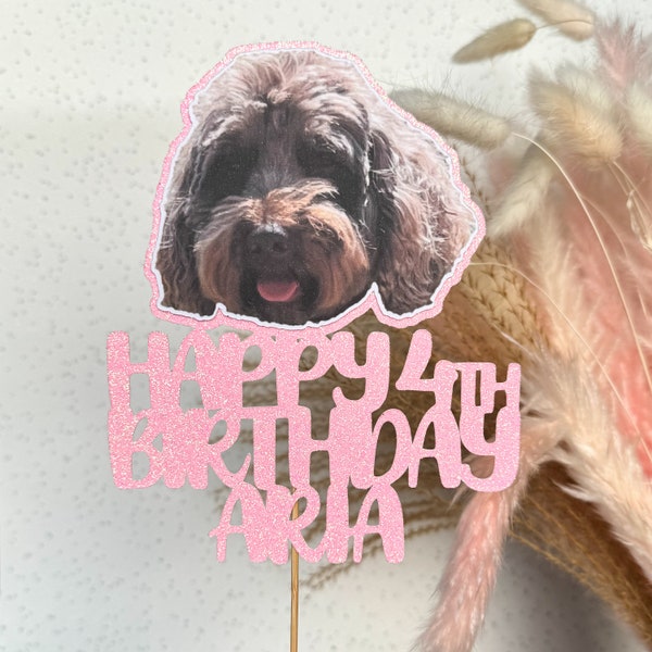 Pet Cake Topper - Etsy