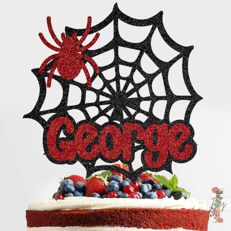 Spider Man Cake Topper - Etsy