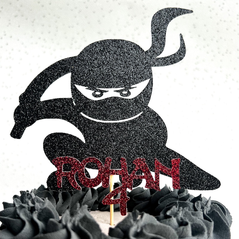 Ninja Cake Toppers - Etsy Australia