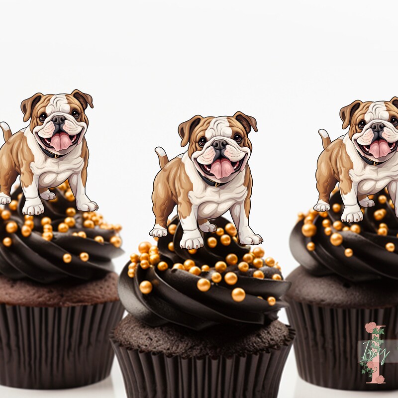 Bulldog Cake Topper - Etsy