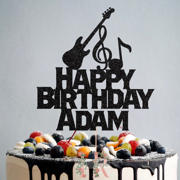 Music Cake Toppers - Etsy