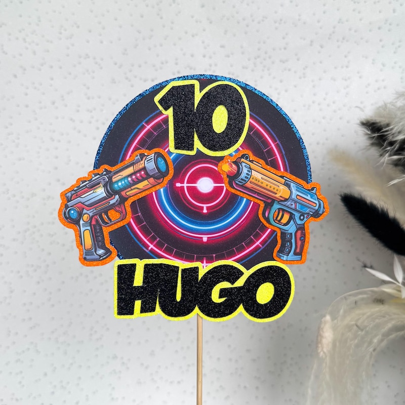 Laser Tag Cake - Etsy