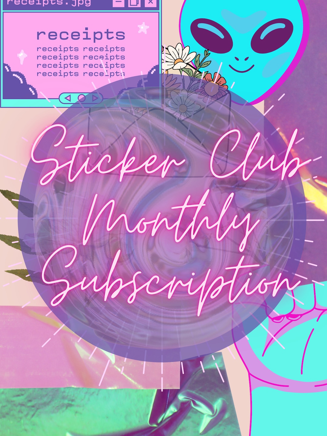 Alt U Sticker Club | Monthly Subscription Box | Sticker Club | Unique ...