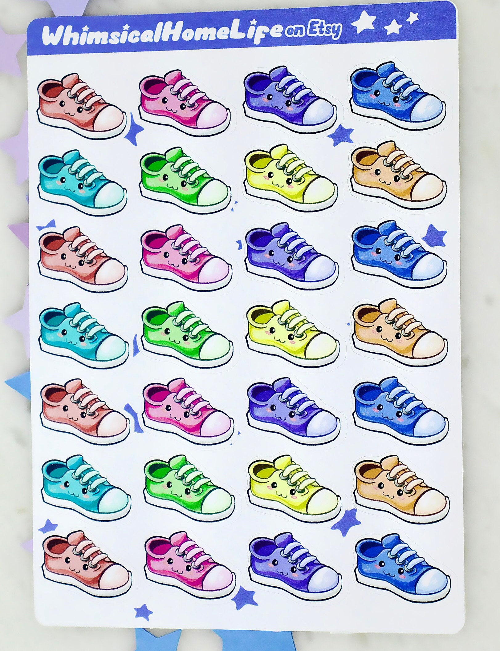 Steps Goal Sticker Sheet Planner Bullet Journal Stickers - Etsy