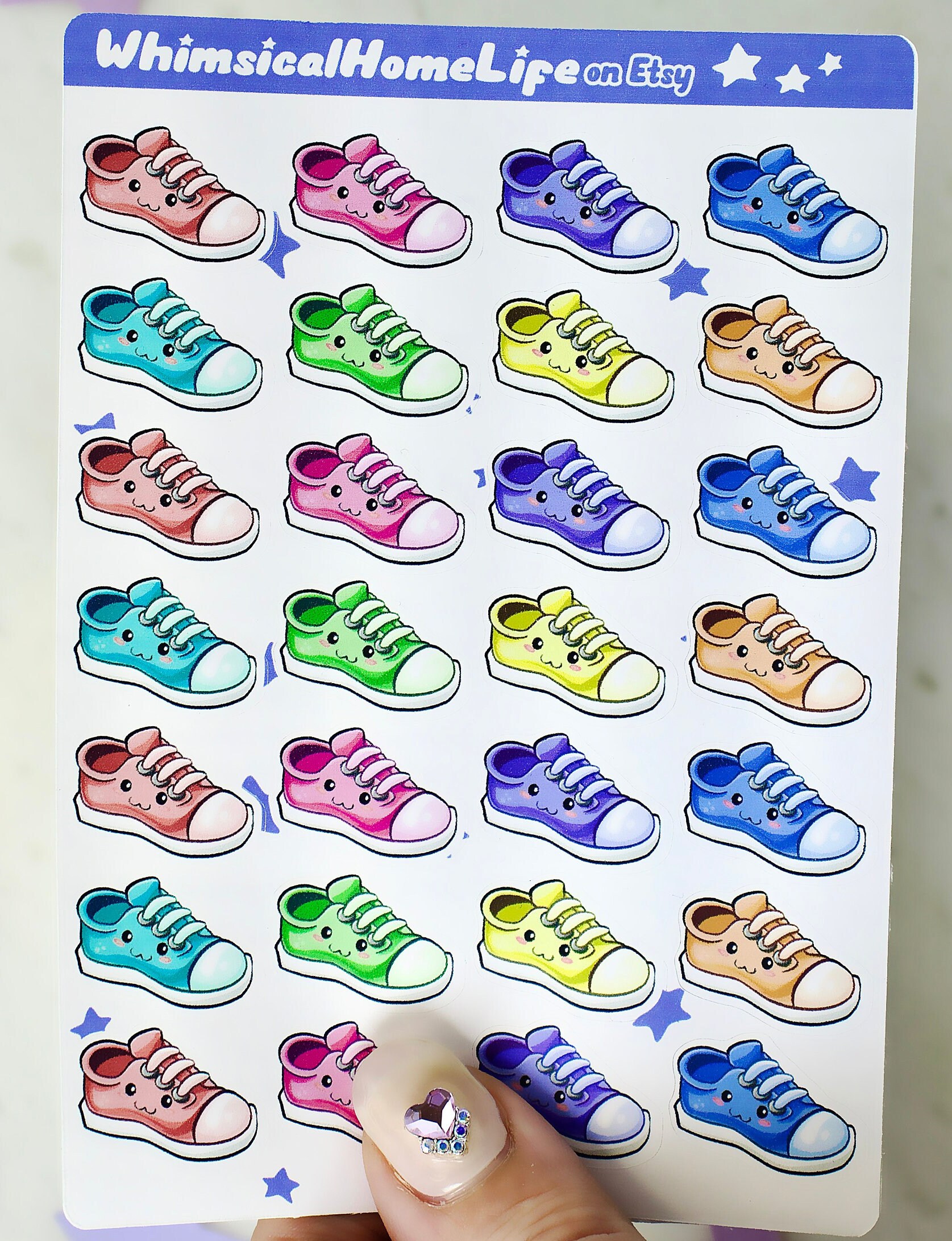 Steps Goal Sticker Sheet Planner Bullet Journal Stickers - Etsy