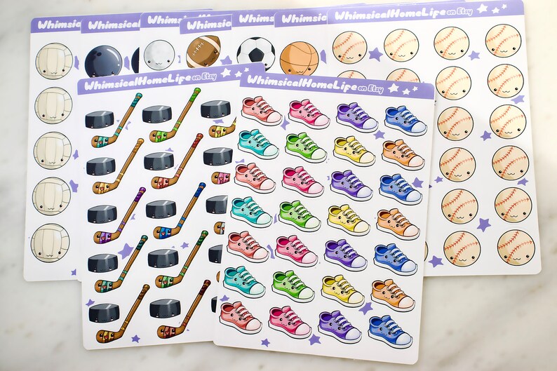 Steps Goal Sticker Sheet Planner Bullet Journal Stickers - Etsy