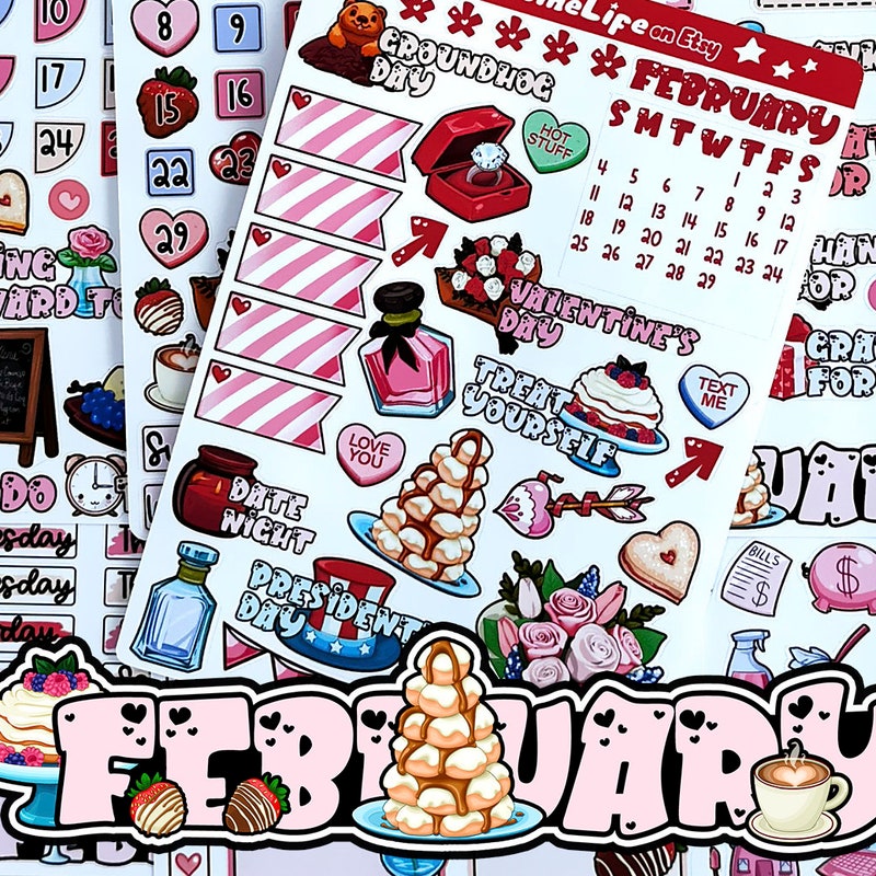 February 2026 Monthly Kit - Etsy