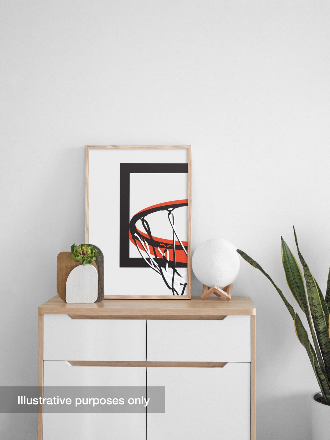 Basketball Hoop, Basketball Poster, Sports Poster, Printable Wall Art ...