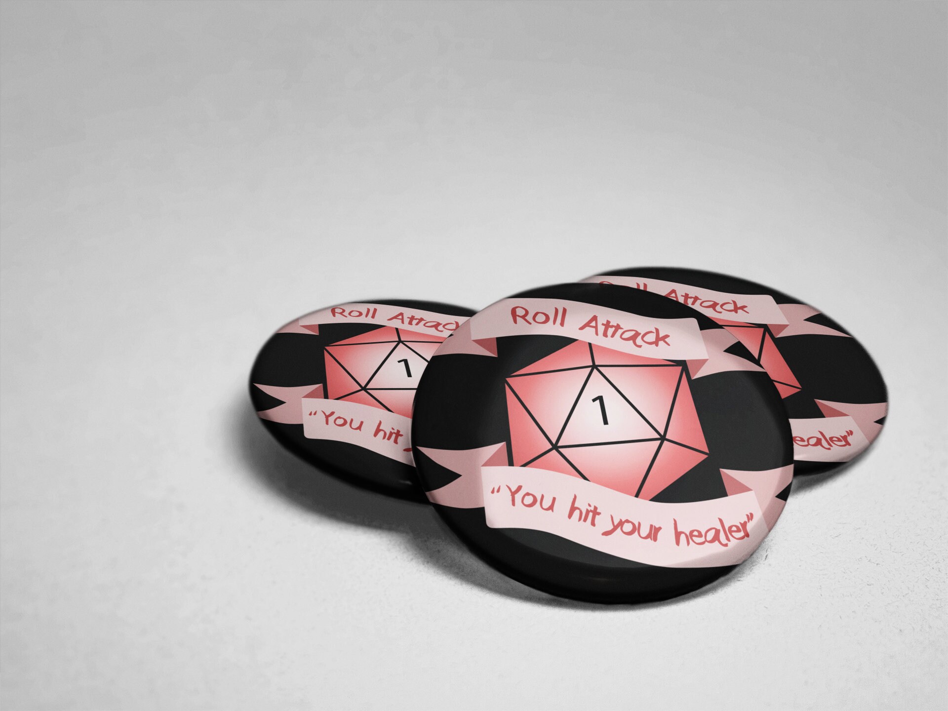 NAT 1 Badge BUNDLE dnd Inspired Accessories - Etsy