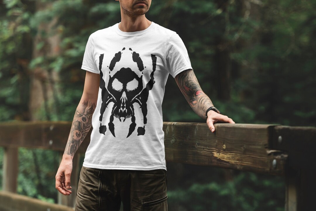 Rorschach's Death Spider Tee - Etsy