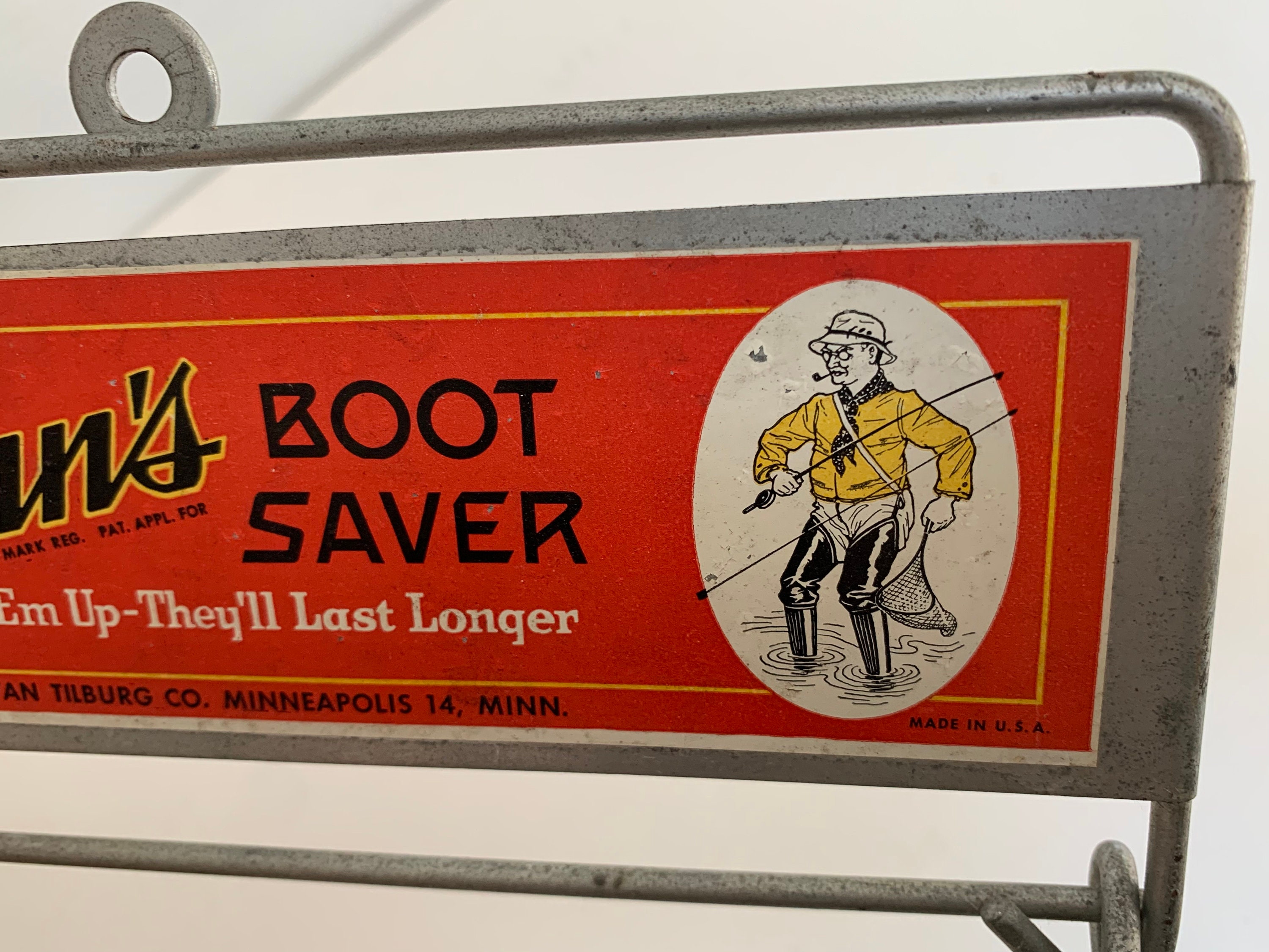 Vintage Van's Boot Saver - Metal Boot Hanger - Made in USA - Etsy