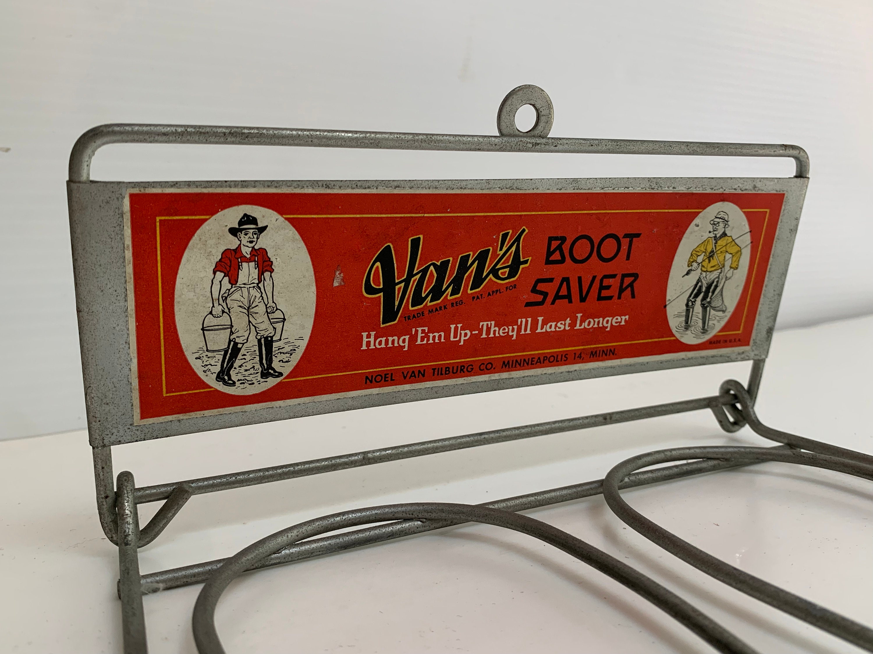 Vintage Van's Boot Saver - Metal Boot Hanger - Made in USA - Etsy