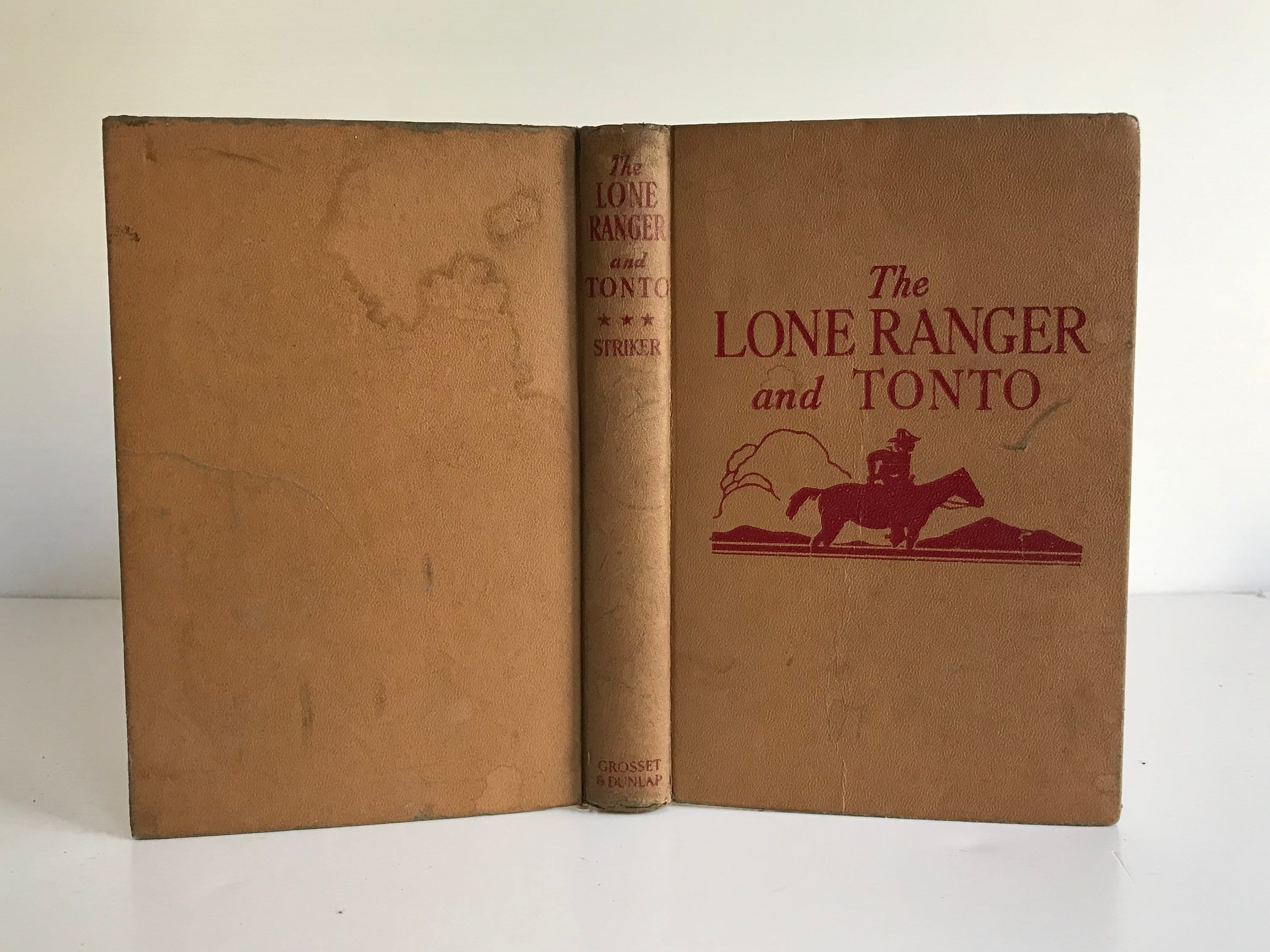 Vintage "the Lone Ranger and Tonto" Book - 1940 - Etsy