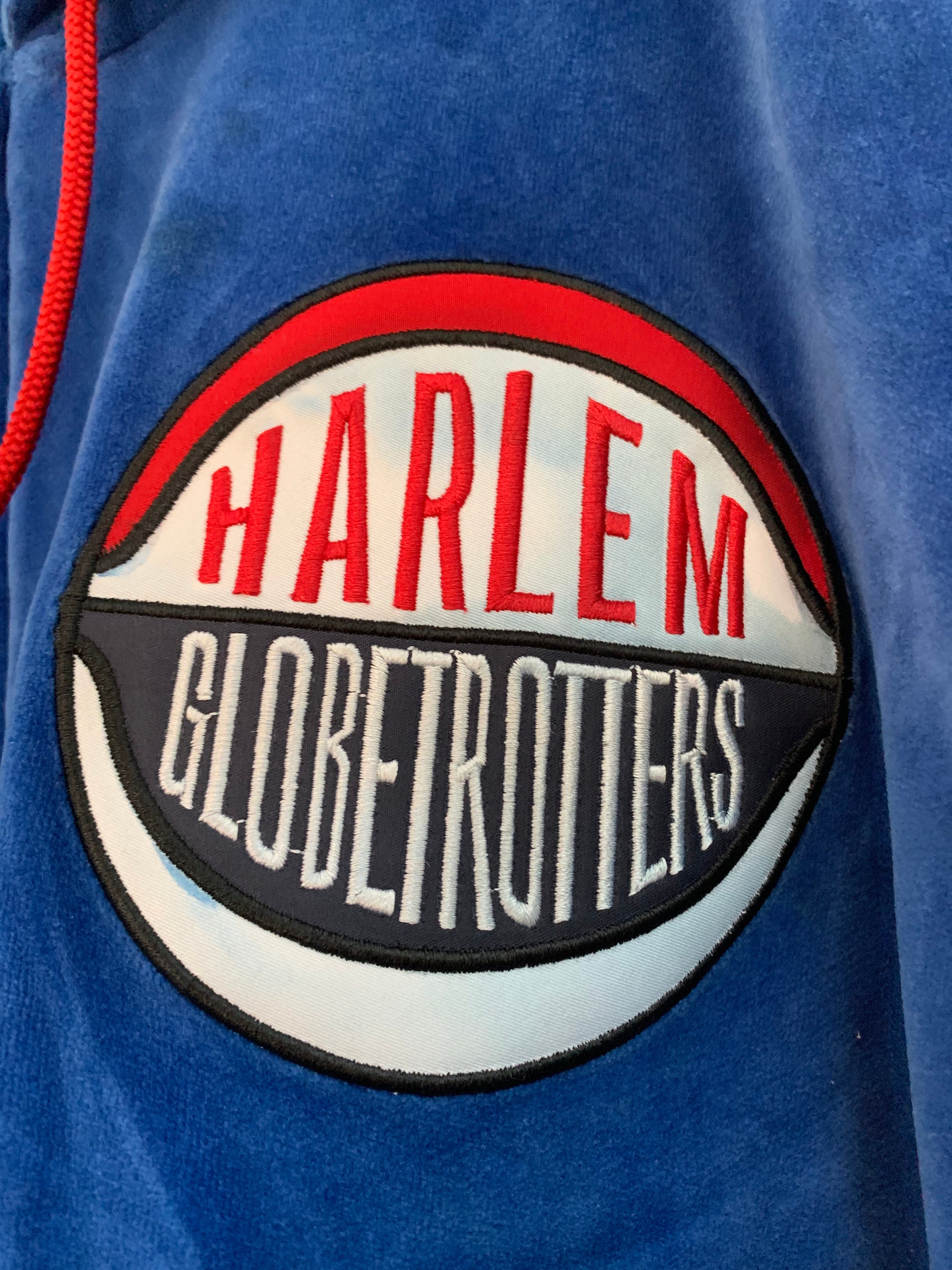 Vintage Harlem Globetrotters XL Basketball Hoodie - Warm-up Jacket - Etsy