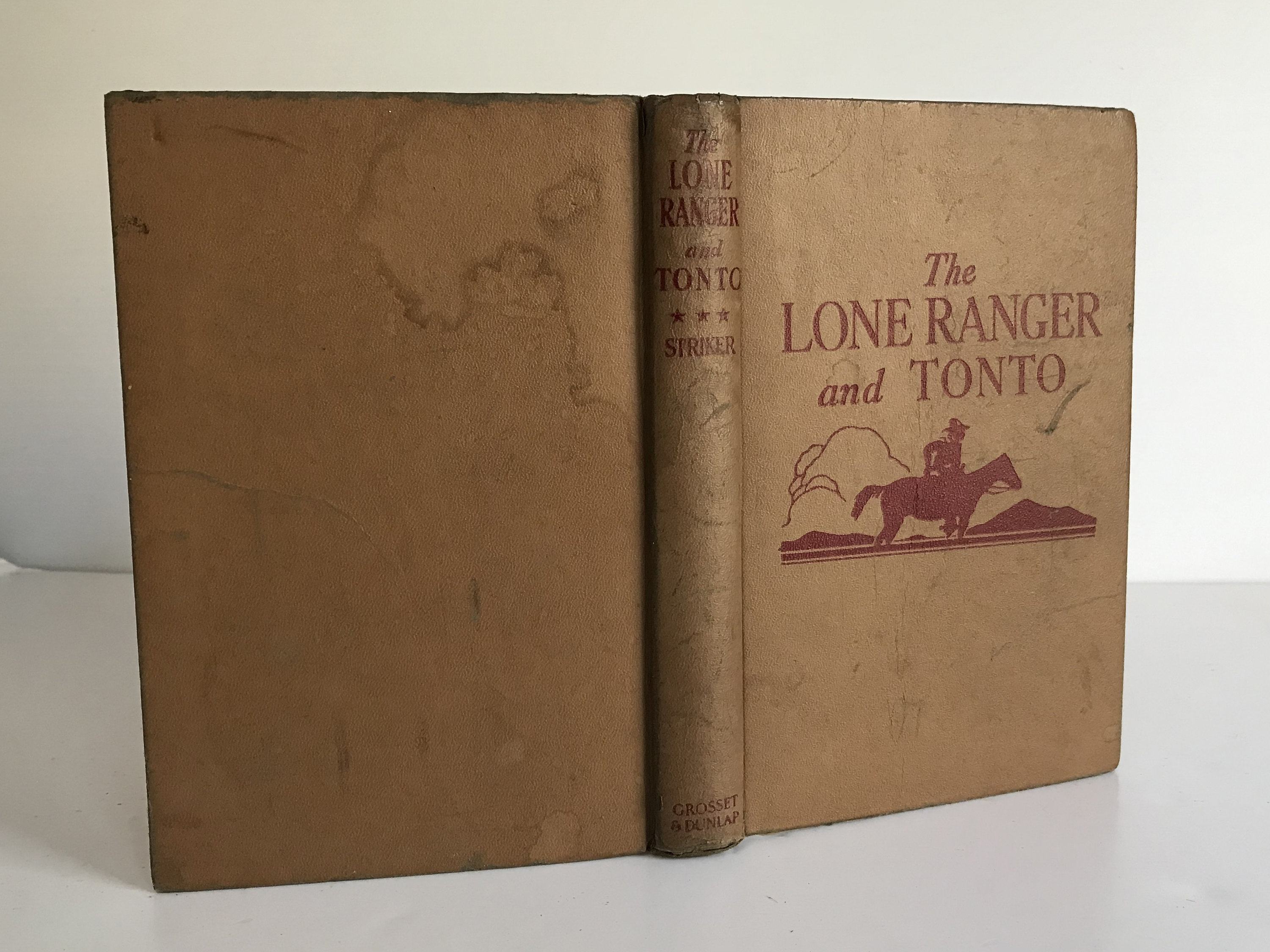 Vintage "the Lone Ranger and Tonto" Book - 1940 - Etsy