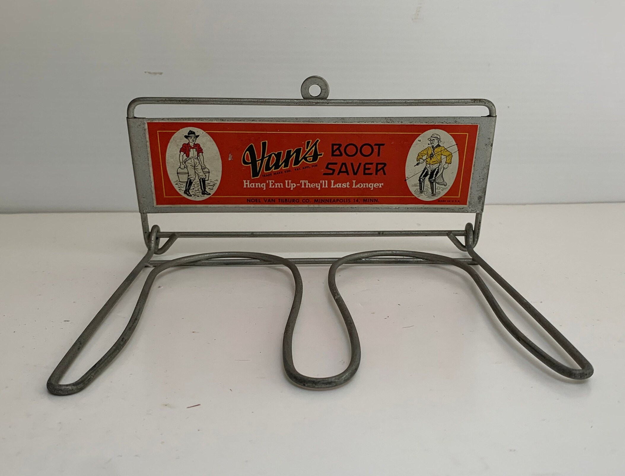 Vintage Van's Boot Saver - Metal Boot Hanger - Made in USA - Etsy