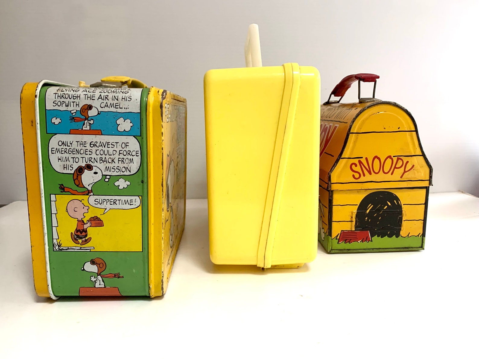 Vintage Snoopy Peanuts Lunch Box Collection | Etsy