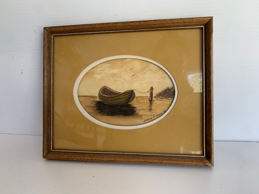 Original Watercolor Artwork - Jeanne M. Judge - 1983 - Signed and ...
