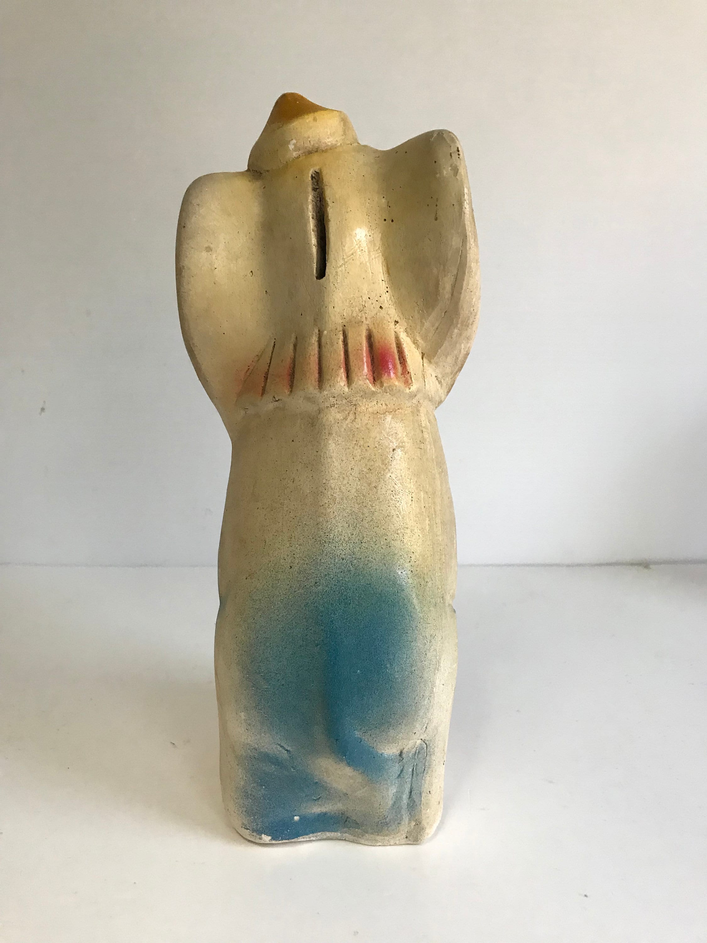 Vintage Chalkware Circus Elephant Piggy Bank - Etsy