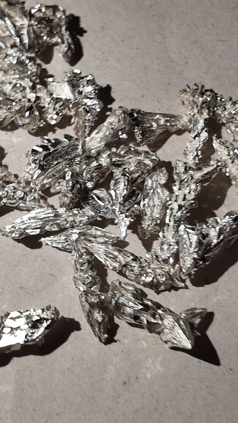 Pure Silver Crystals Hand Picked Bag - Etsy