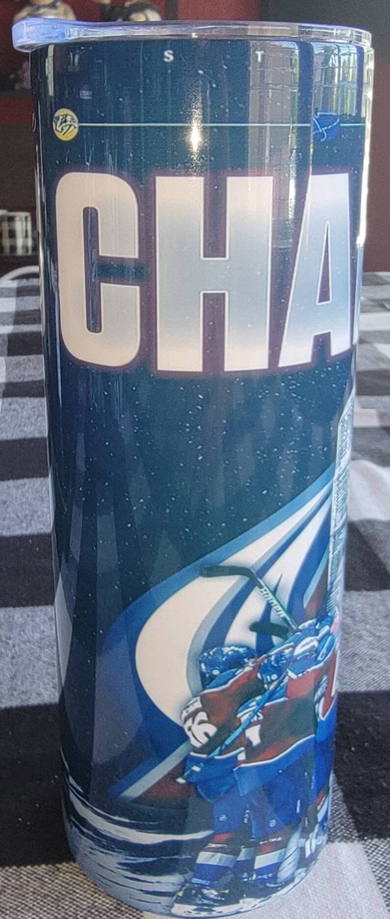 Colorado Avalanche Stanley Cup Champion Tumblers - Etsy