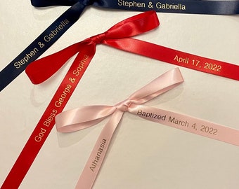 Text on Ribbon - Etsy