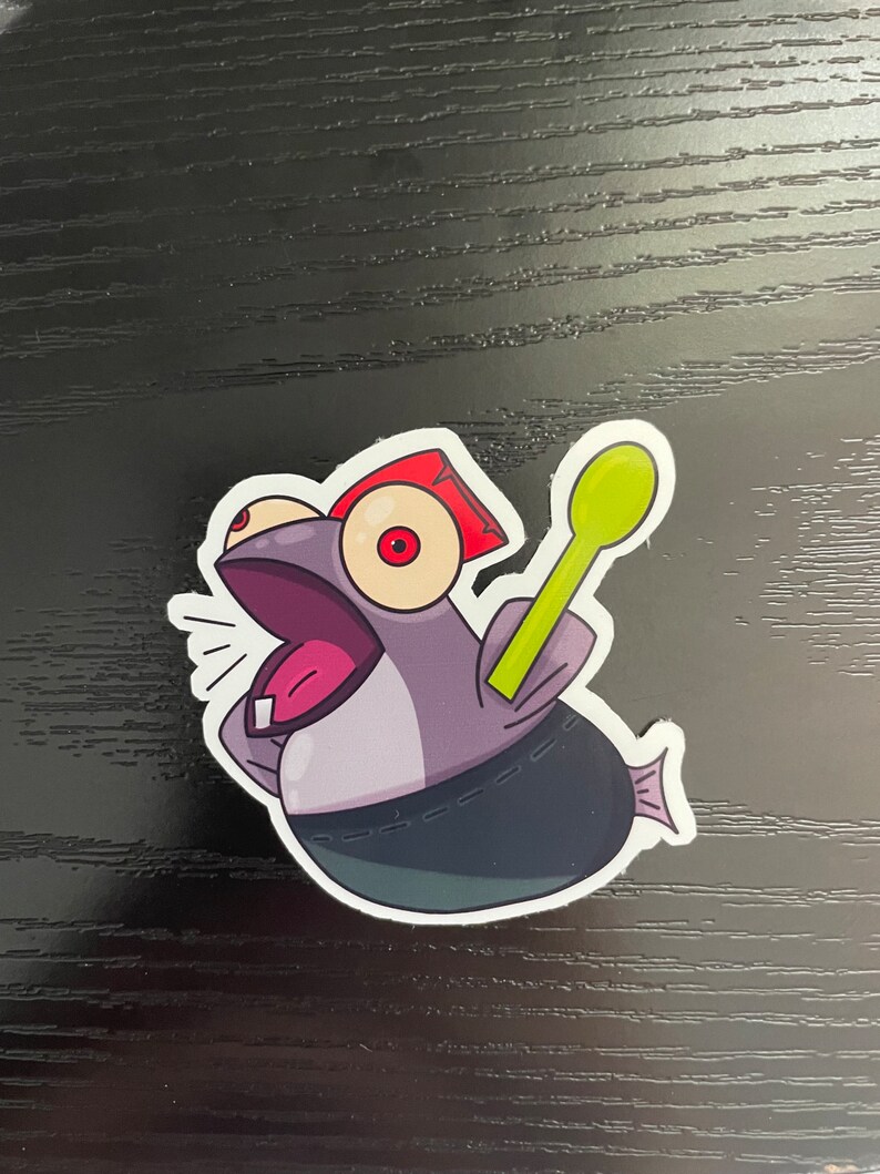 Lil' Buddy Sticker Small Fry Splatoon Cute - Etsy