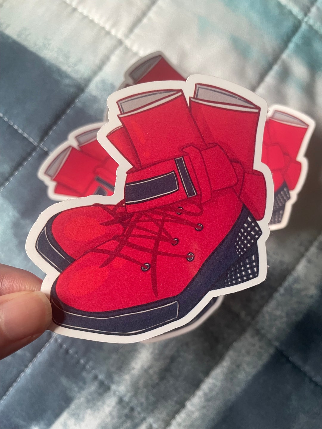 Tifa Lockhart Boots Glossy Sticker | Final Fantasy VII | FF7 | FFVII - Etsy