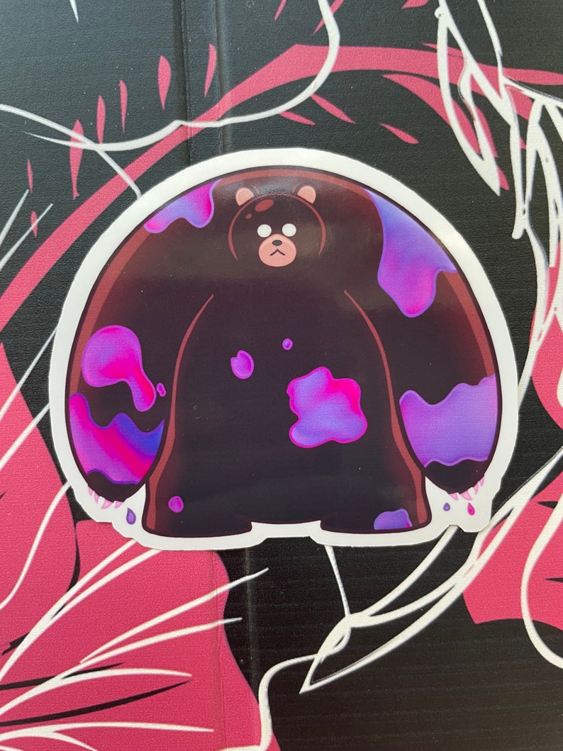 Mr. Grizz Sticker Splatoon 3 Cute - Etsy