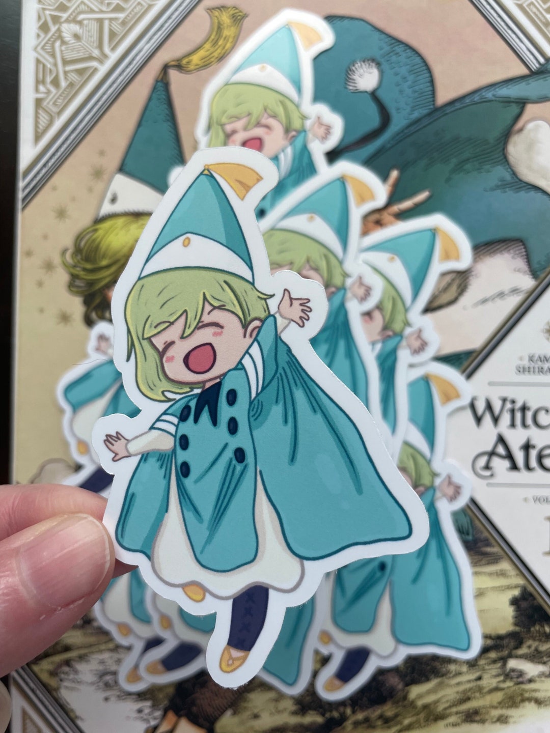 Coco Glossy Vinyl Sticker | Witch Hat Atelier | WHA - Etsy