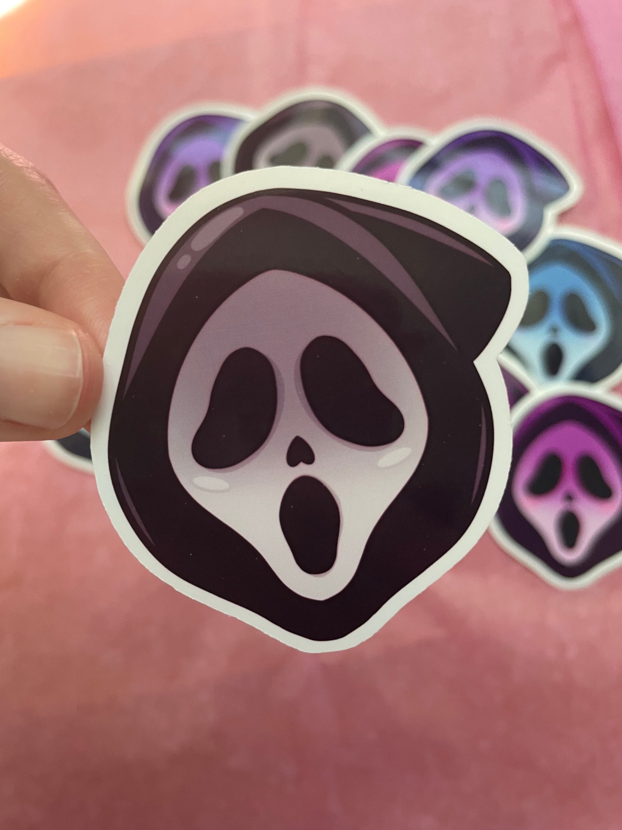 Ghostface Stickers Scream Horror Cute - Etsy