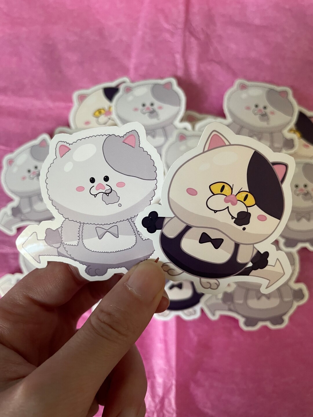 Judd & Li'l Judd Stickers | Splatoon 3 | Cute - Etsy