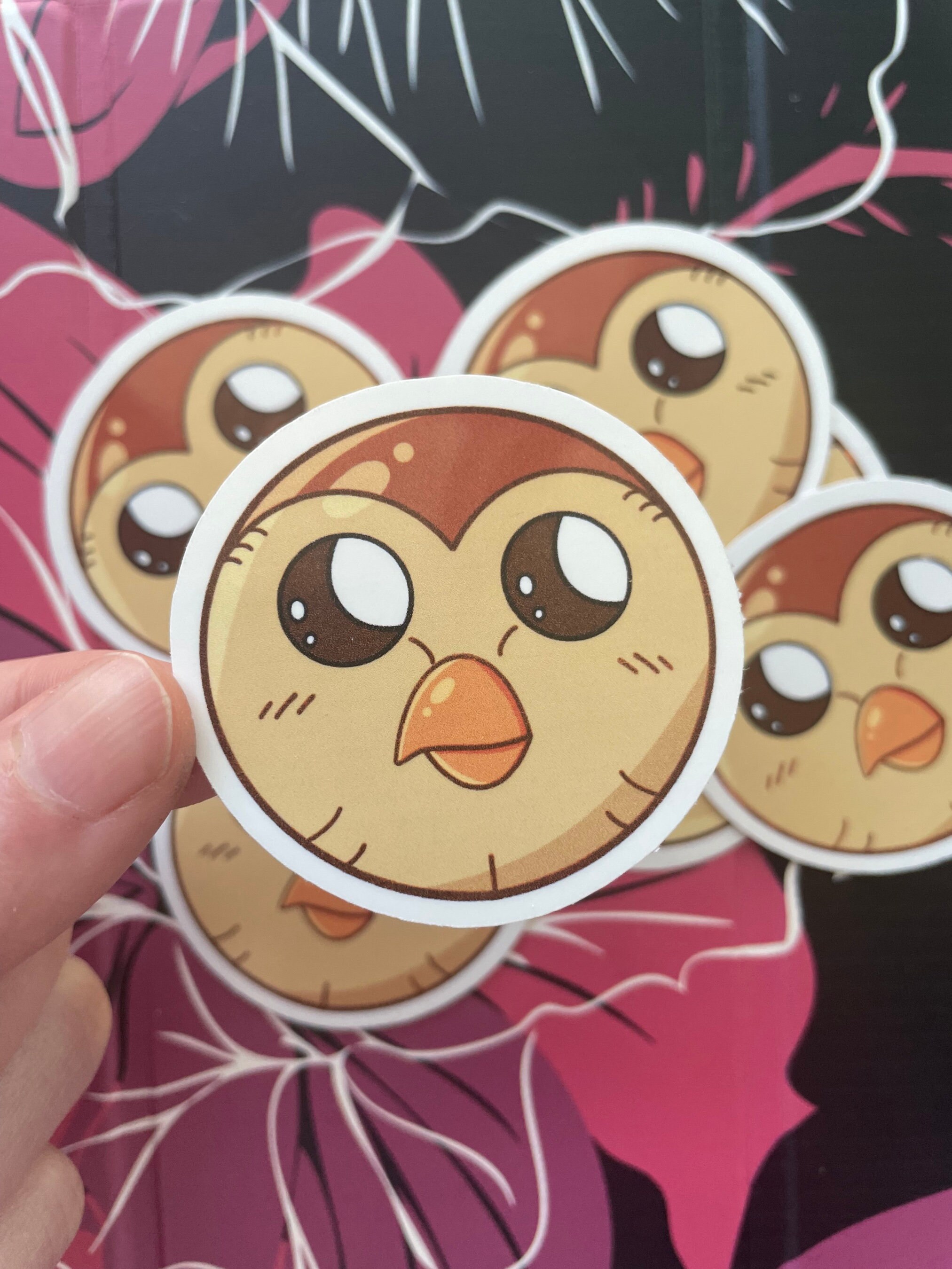 Hooty Glossy Vinyl Sticker the Owl House Cute - Etsy