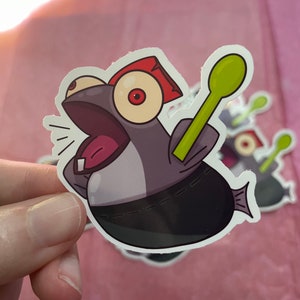 Lil' Buddy Sticker | Small Fry | Splatoon | Cute - Etsy