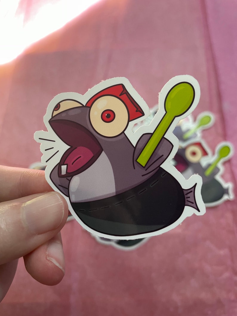Lil' Buddy Sticker Small Fry Splatoon Cute - Etsy