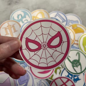Marvel Rivals Icon Stickers | Duelist | Strategist | Vanguards | Glossy ...