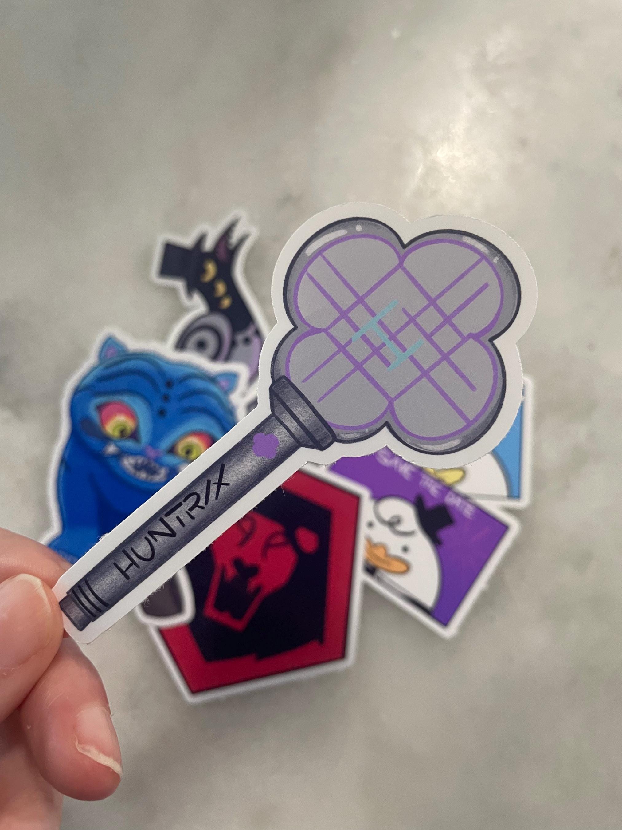 Derpy Blue Tiger | Demon Bird | Kpdh Inspired Glossy Vinyl Stickers ...