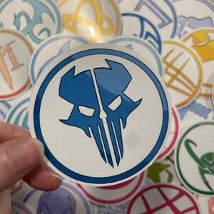 Marvel Rivals Icon Stickers | Duelist | Strategist | Vanguards | Glossy ...