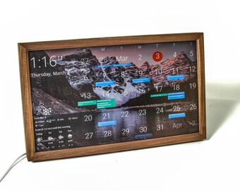 Touch Screen Calendar - Etsy