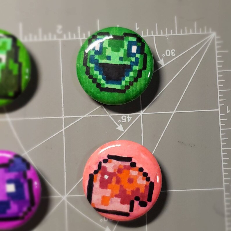 Minecraft Championship Team Mascot Pins - Etsy